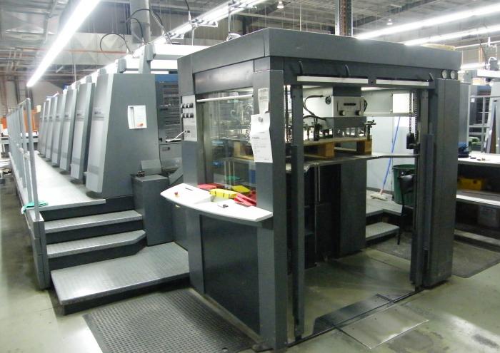 2005 HEIDELBERG SPEEDMASTER XL 105 6 LX, used offset printing press