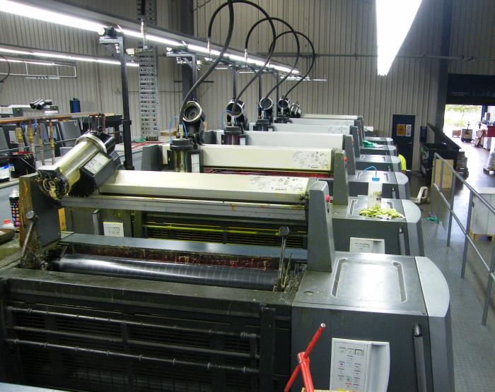 2005 HEIDELBERG SPEEDMASTER XL 105 6 LX, used offset printing press
